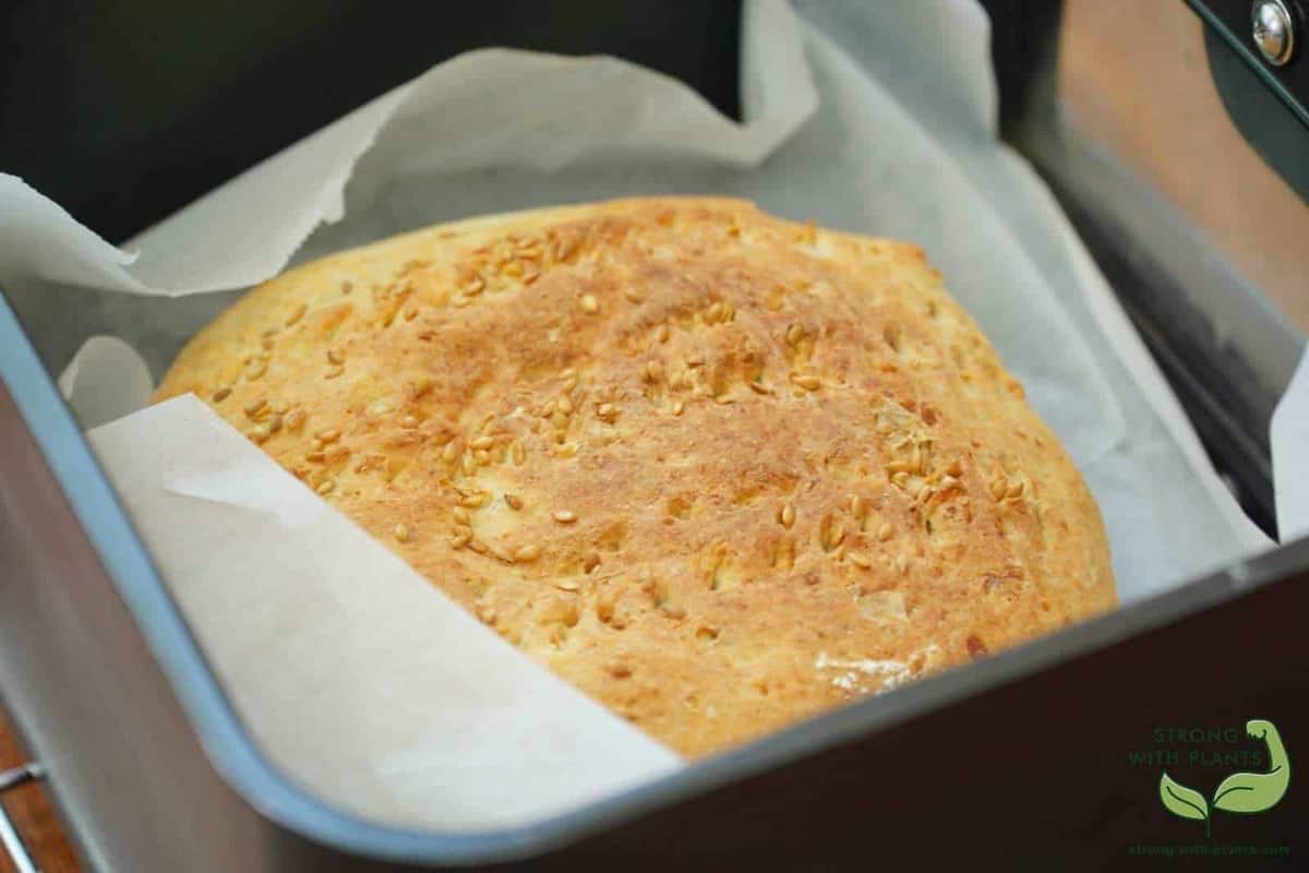 Oil-Free, Vegan, German Potato Bread Kartoffelbrot Air Flyer