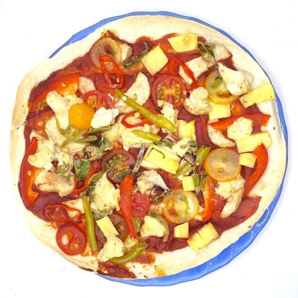 Homemade Vegan Thin Crust Pizza | Strong With Plants - Vegan Powered Living
